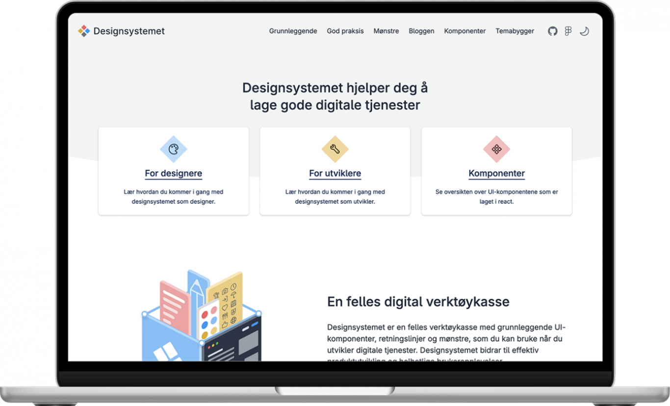 Digdir lanserer første versjon av Designsystemet | Digdir